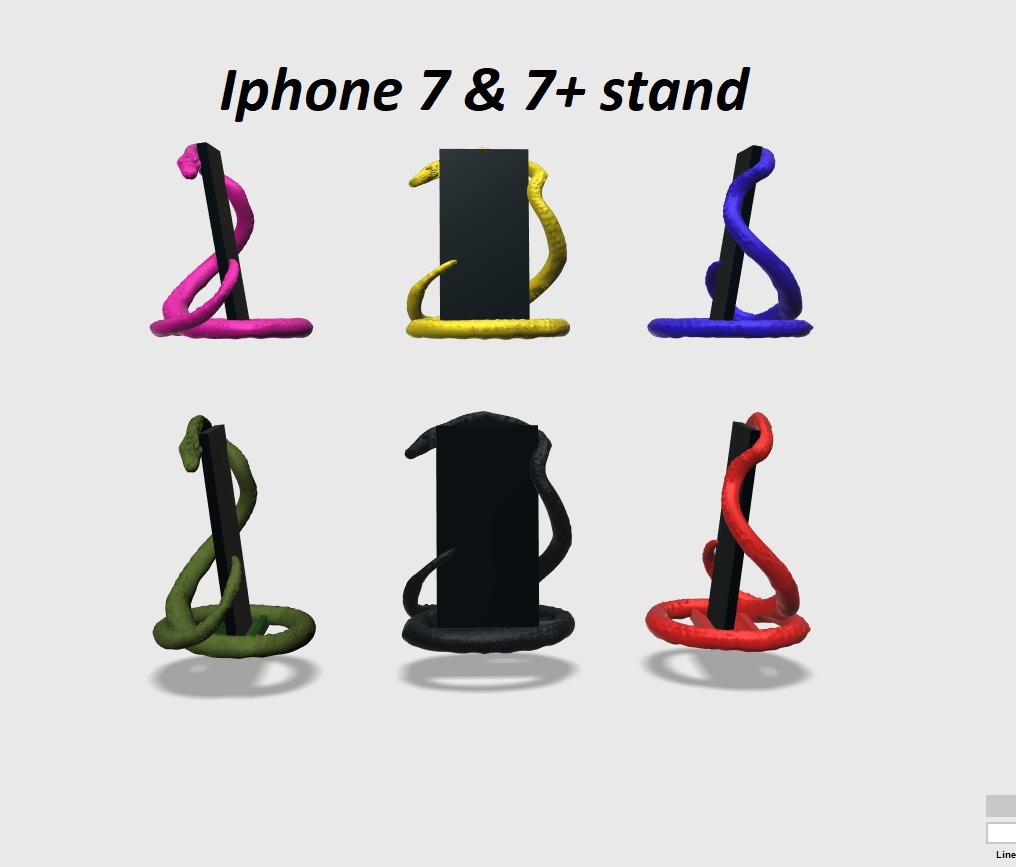 Free 3D file Snake phone holder - Stand - Iphone 7&7+・3D print design ...