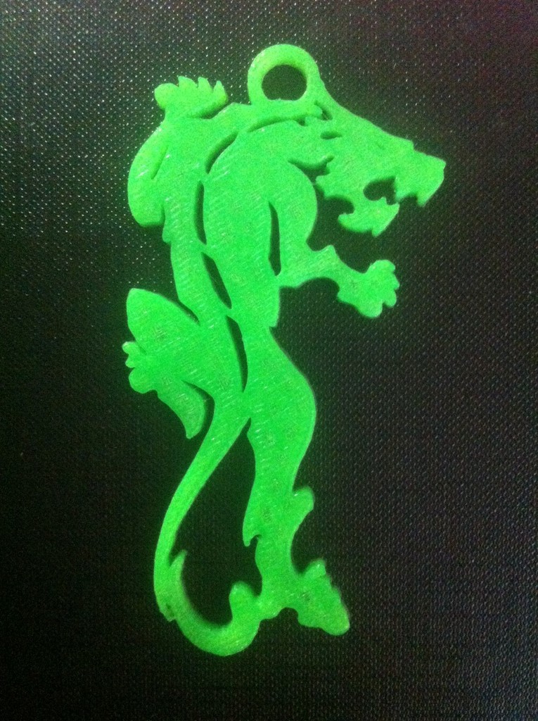 Free 3D file Puma keychain・3D printable design to download・Cults