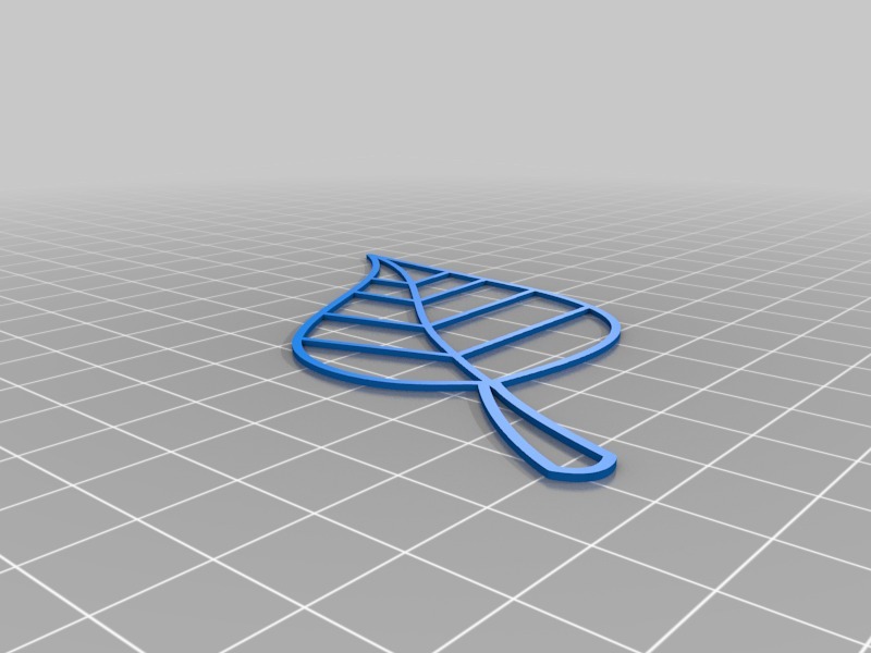 Free 3D file leaf・3D printer design to download・Cults