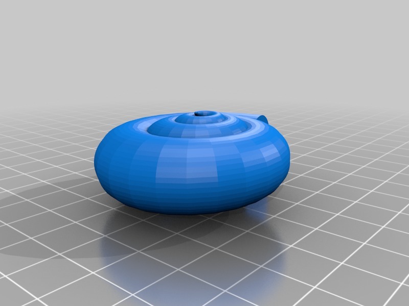 Free 3D file Snail shell low 🐌・Design to download and 3D print・Cults