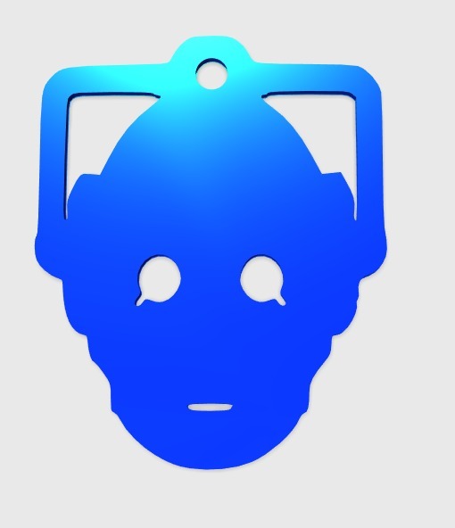 Free 3D file Bot Head Pendant 🤖・Design to download and 3D print・Cults