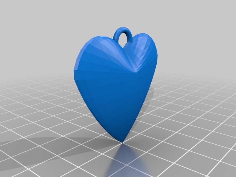 Free 3D file Heart 3D keychain・3D print object to download・Cults