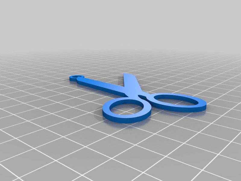 Free 3D file Scissors pendant・Model to download and 3D print・Cults