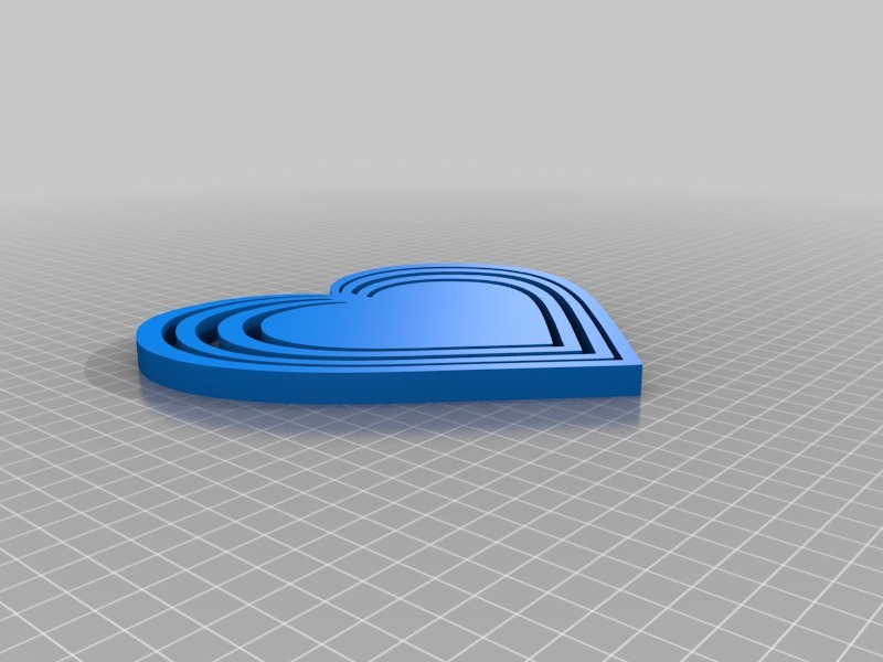 Free 3D file Triple Heart・3D print design to download・Cults