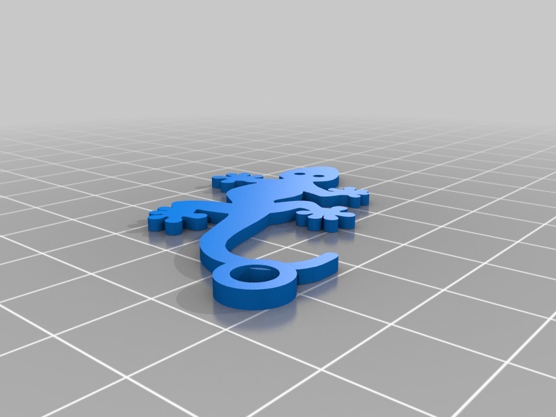 Free 3D file Gecko・3D printing idea to download・Cults