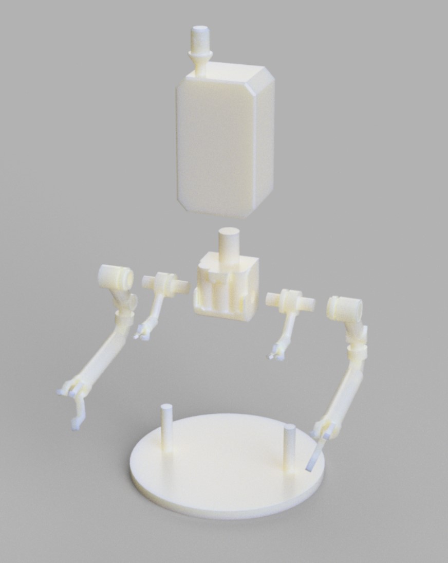 3D file NieR Automata Pod Figure・3D printer model to download・Cults