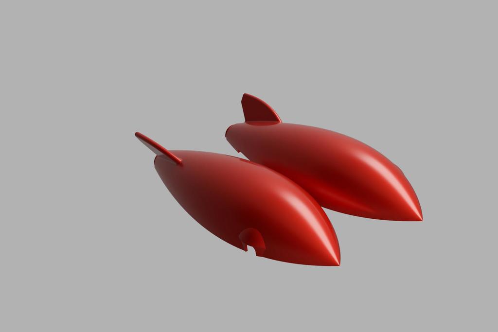 Free 3D file Whistling Model Rocket Fin pods・3D printer design to ...