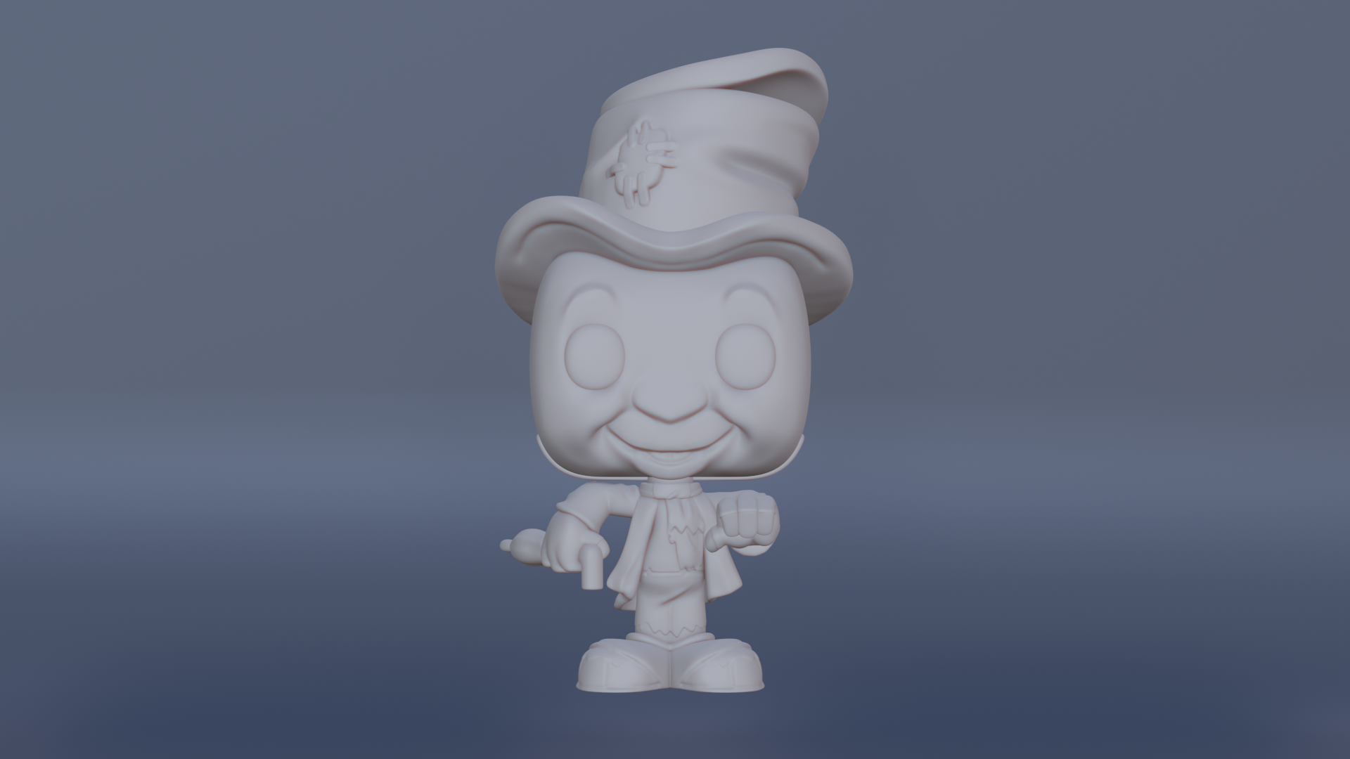 STL file Printable Jiminy Cricket Funko・3D printing model to download・Cults
