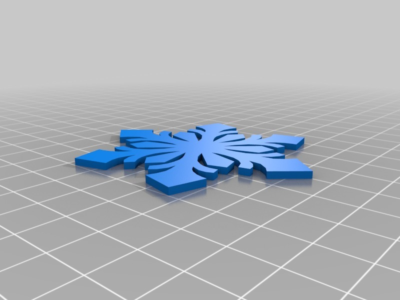 Free 3D file Snowflake 3・Design to download and 3D print・Cults