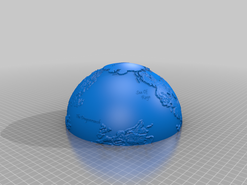 Free 3D file Eberron Split Globe with reinforcing ring and stand・3D ...