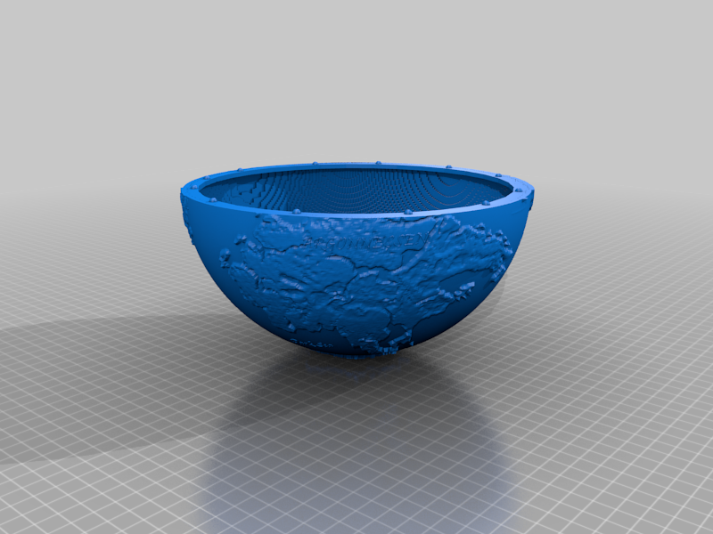 Free 3D file Eberron Split Globe with reinforcing ring and stand・3D ...