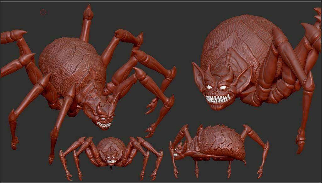 Archivo 3D gratis Demon Spider 🕷️・Objeto imprimible en 3D para ...