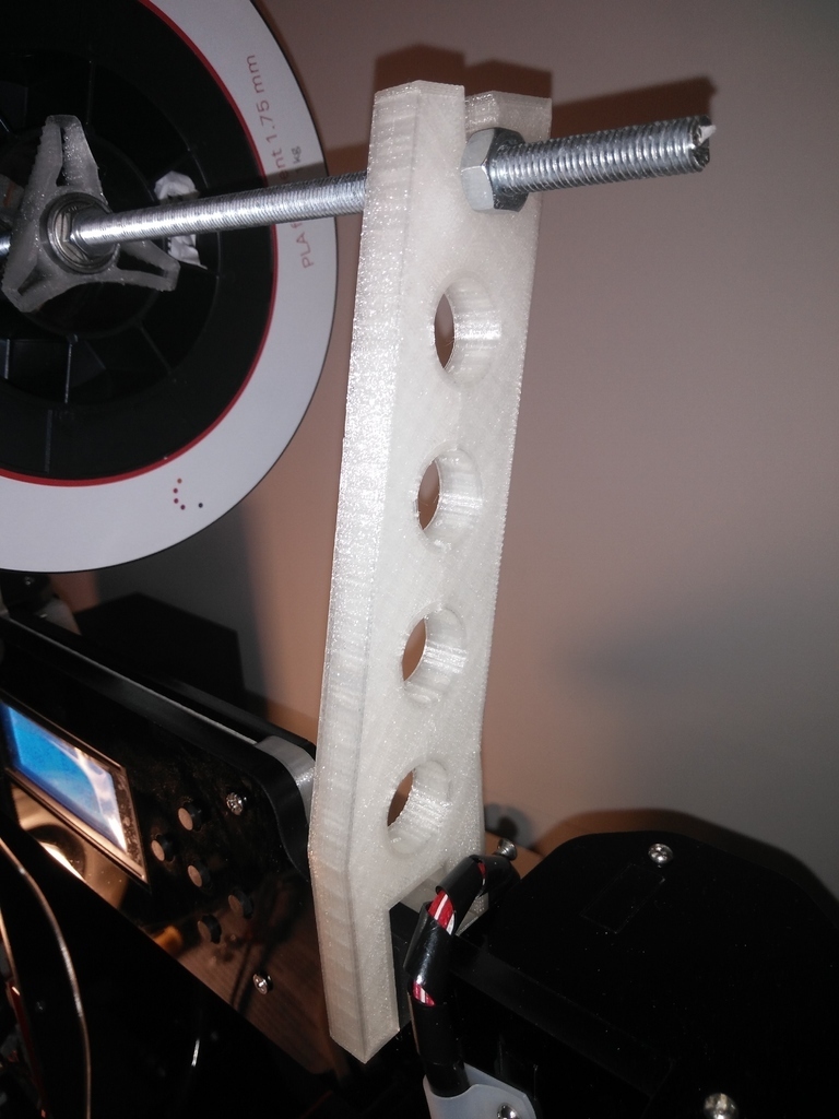 Free 3D file Anet A8 Spool Holder for Brackets 🧞‍♂️・Template to ...