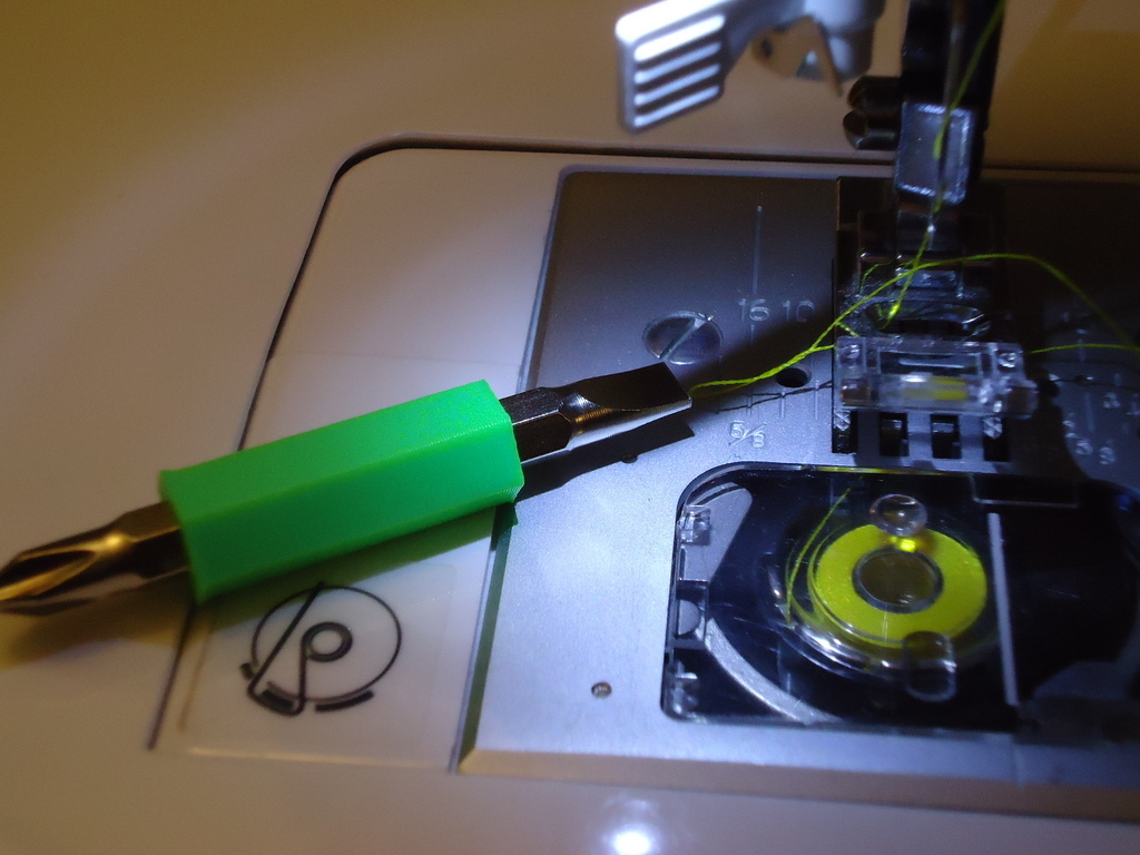 Free STL file Minimal Hex Handle for Sewing Machine Screwdriver・3D ...