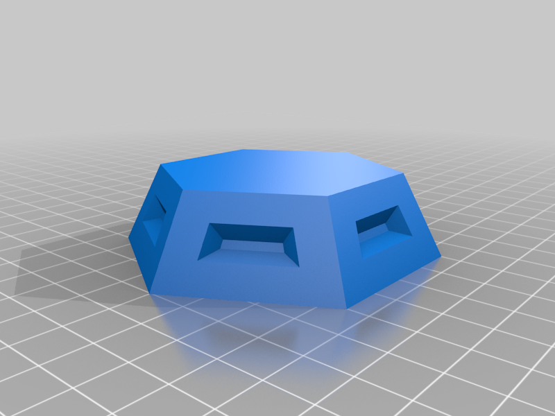 Free 3D file Display Hexagon 🎨・Object to download and to 3D print・Cults