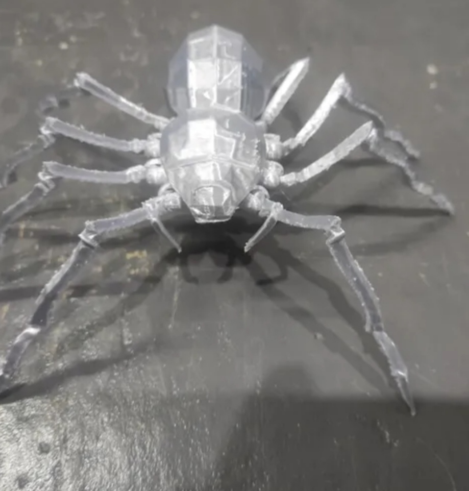Free STL file Articulated giant spider・3D print model to download・Cults