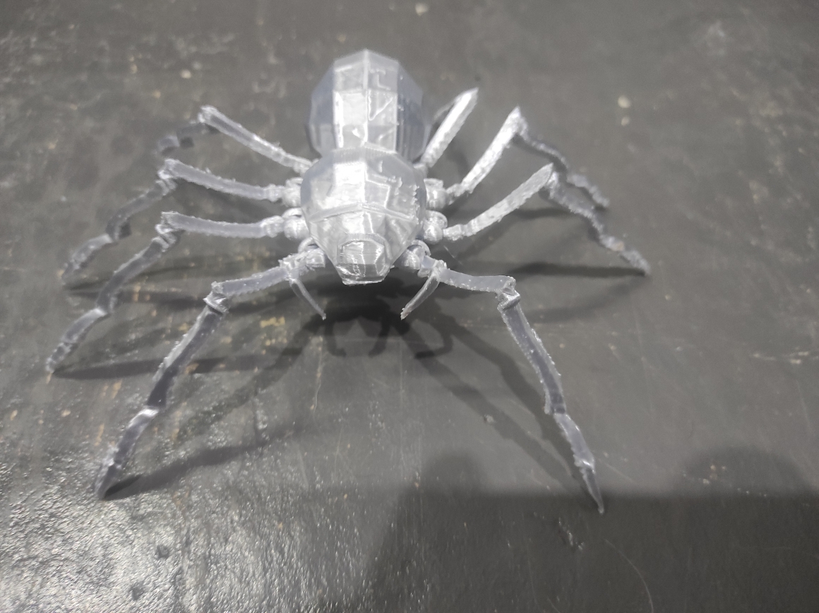 Free STL file Giant spider with moving leg joints.・3D print object to ...