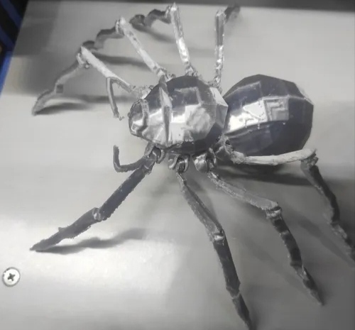 Free STL file Articulated giant spider・3D print model to download・Cults