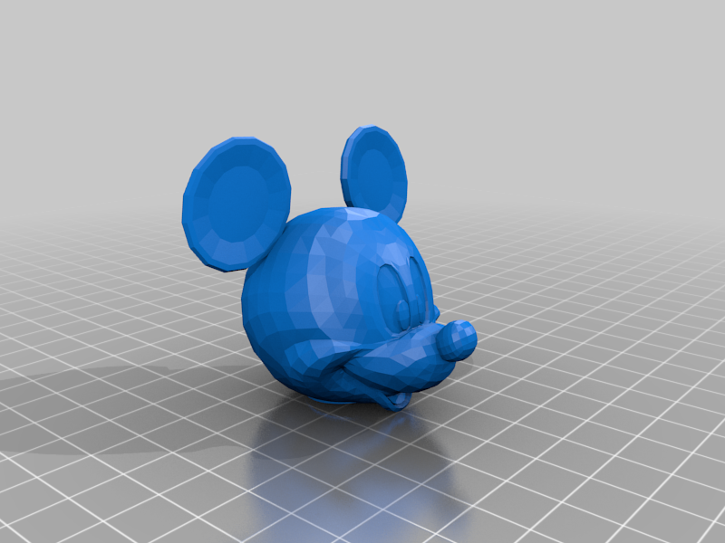 Free 3D file Mickey Mouse Bobble Head - with 3d printed spring・3D print ...