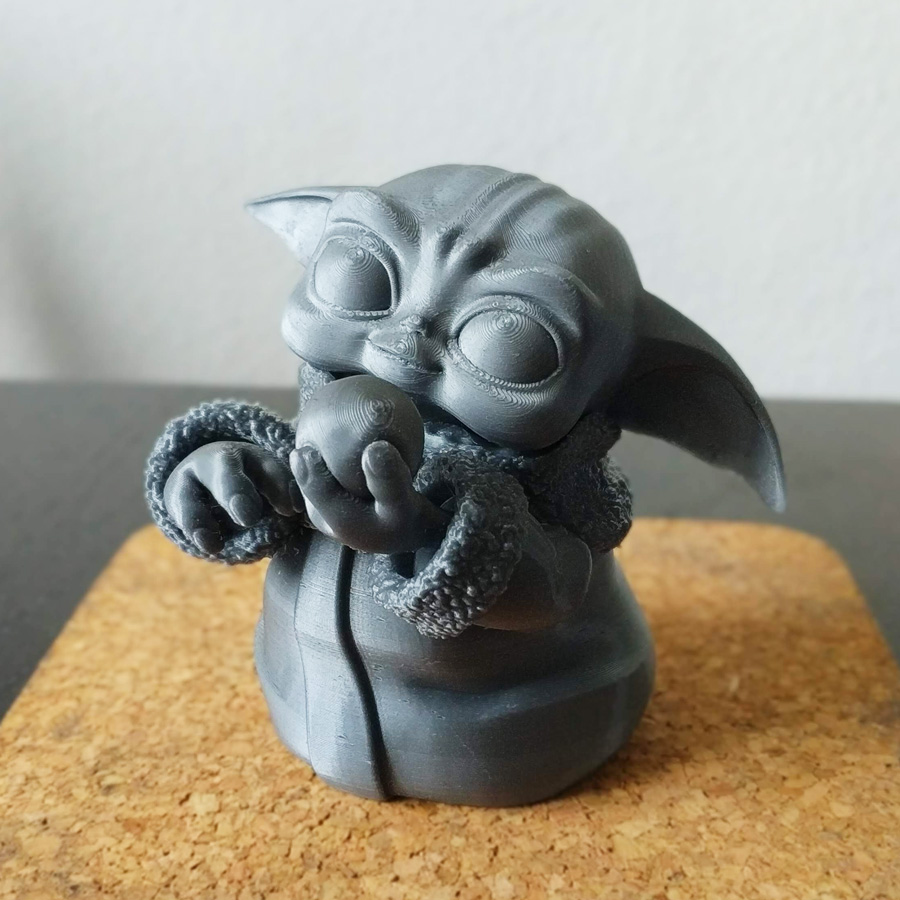 STL file Baby Yoda・3D printer model to download・Cults