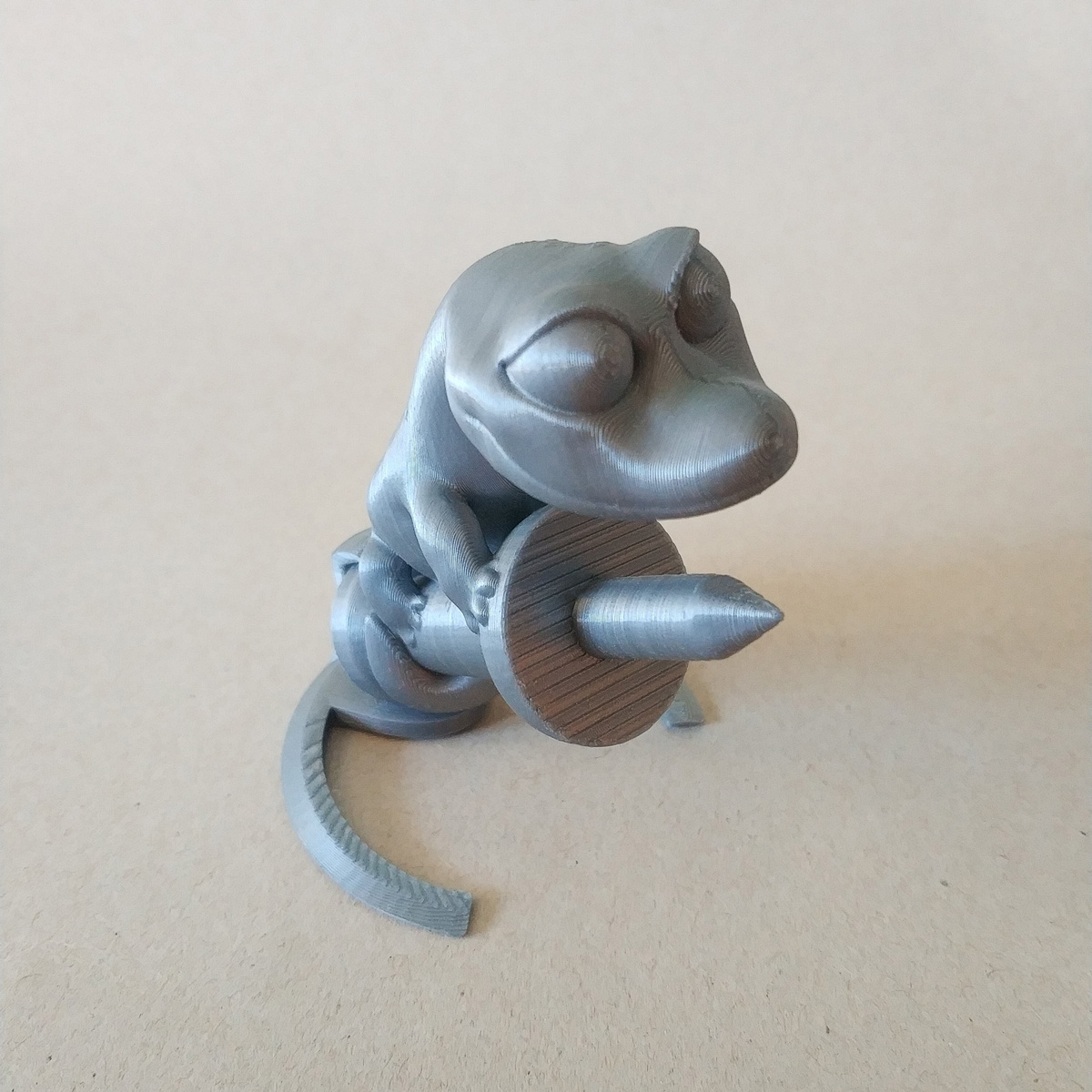 STL file Lizard Montoya・3D printing idea to download・Cults