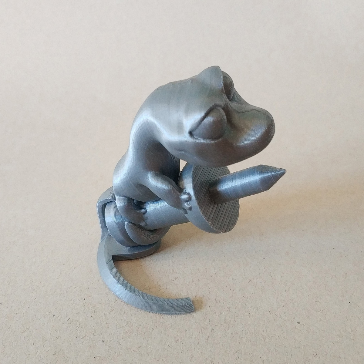 STL file Lizard Montoya・3D printing idea to download・Cults