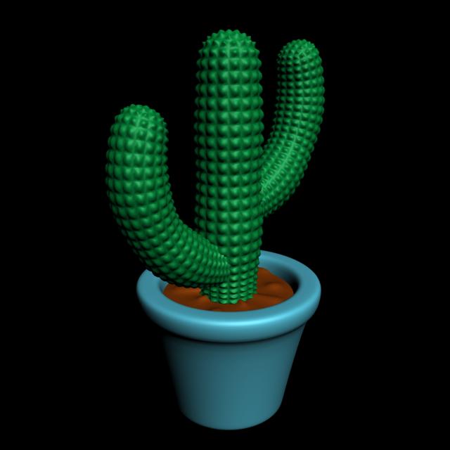 Free STL file Cactus Tree・3D printer model to download・Cults