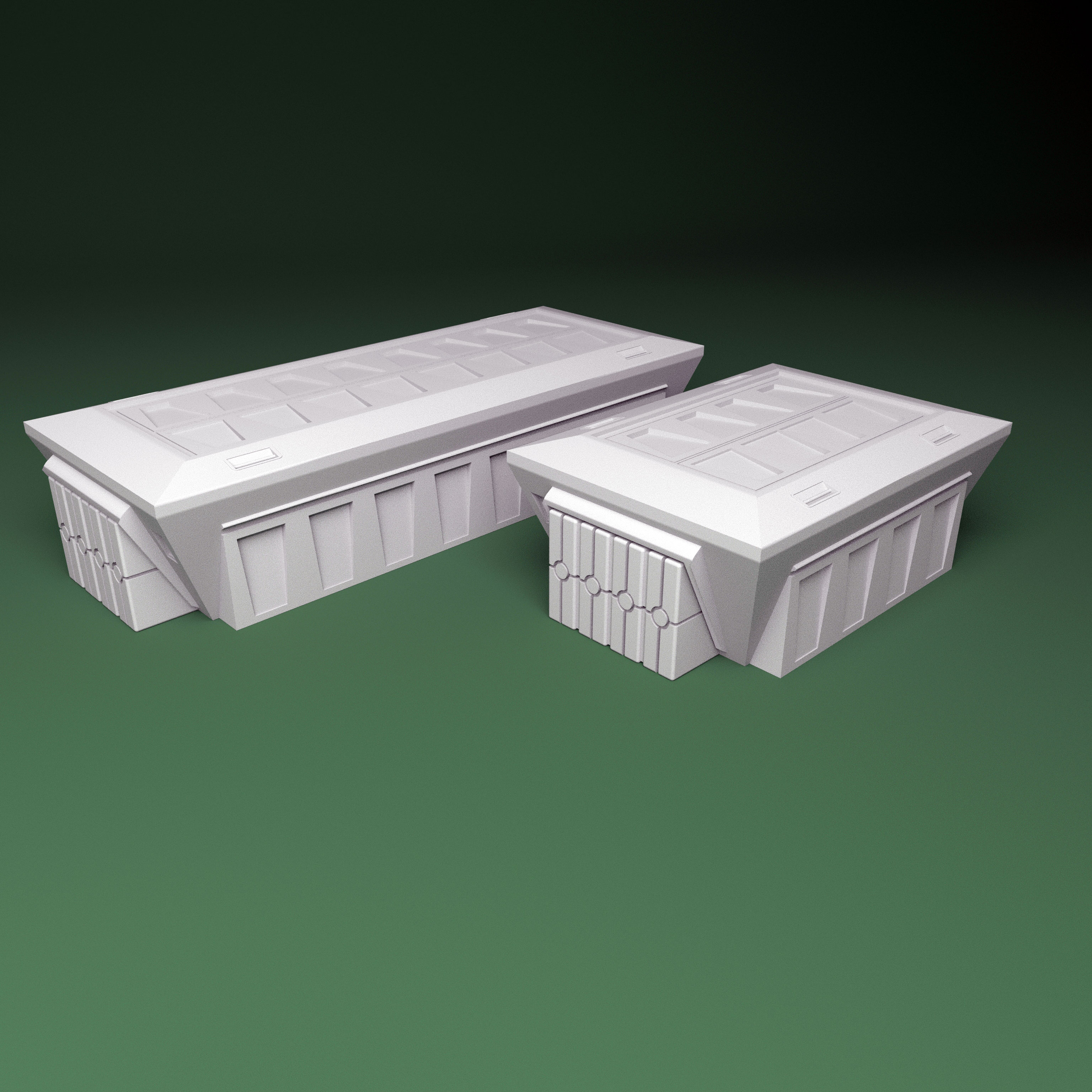 Archivo STL Contenedor imperial・Objeto de impresión 3D para descargar・Cults