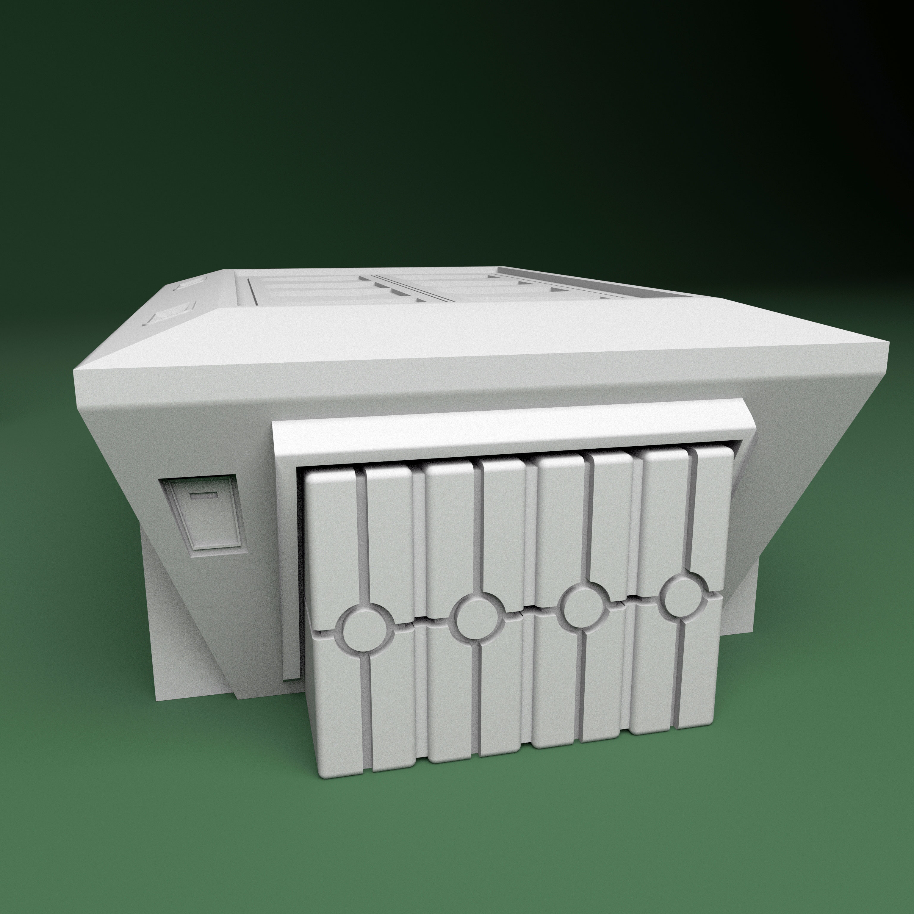 Archivo STL Contenedor imperial・Objeto de impresión 3D para descargar・Cults