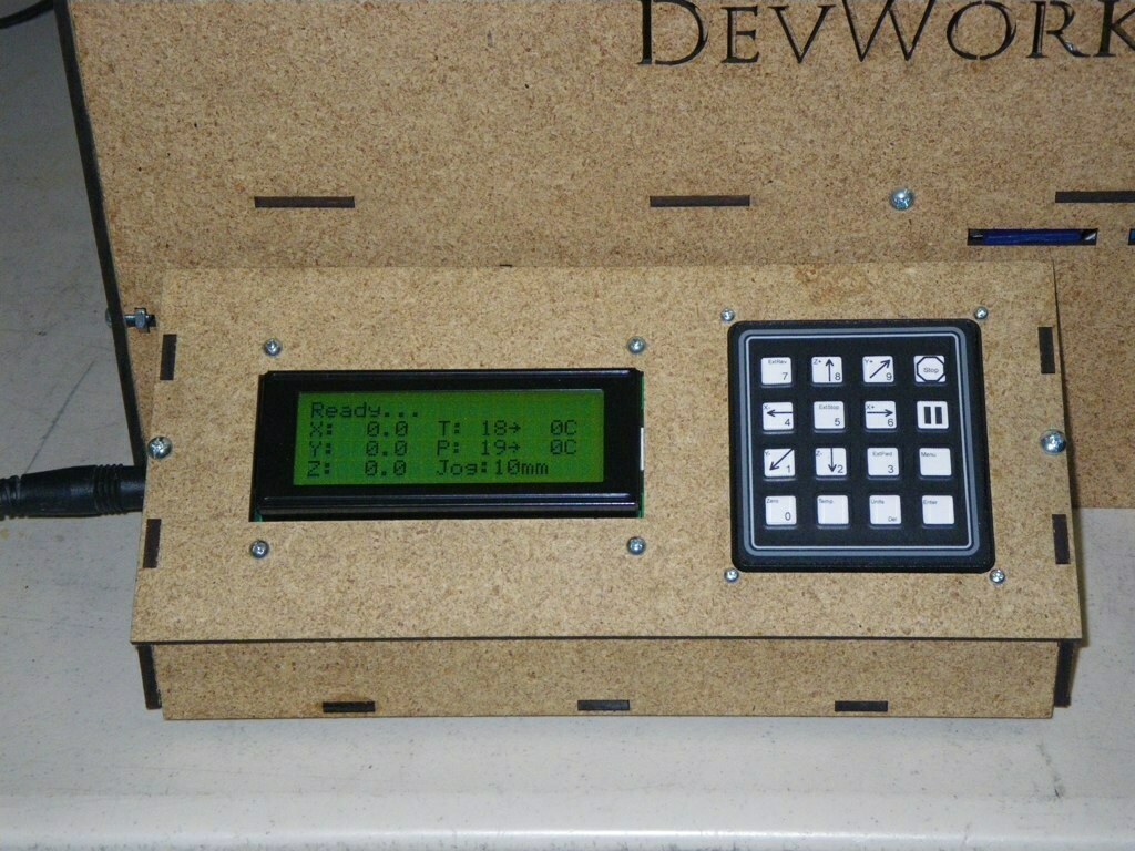 Free 3D file LCD+Keypad Control Panel for Makerbot・3D printing idea to ...