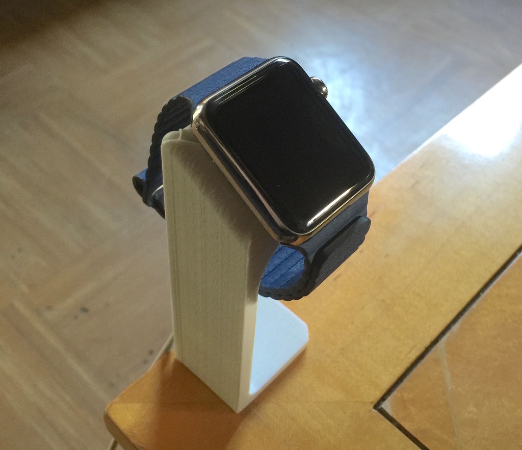 Free 3D file Parameterized Apple Watch Stand・3D print model to download ...