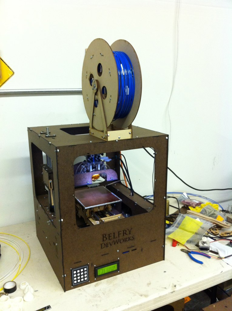 Free 3D file Belfry Fabber Mk1 rev7 👽・3D print object to download・Cults