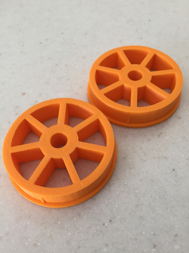 Free 3D file Spool Hub 52mm x 8mm - Rev2 with tapered shims・3D printing ...