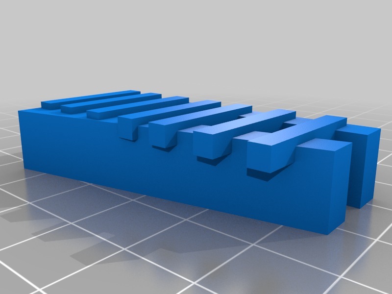 Free 3D file Bridge and Overhang test・Template to download and 3D print ...