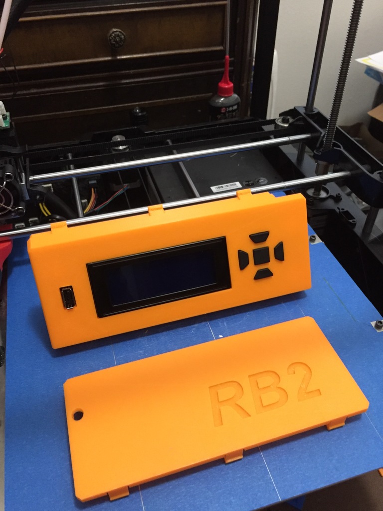 Free 3D file RB2 Tilted LCD front covers・3D print design to download・Cults
