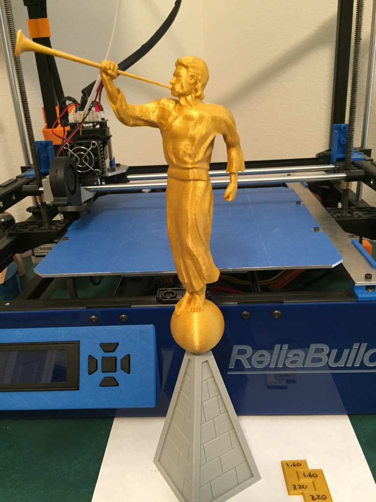 Free 3D file Christmas Tree Topper - Angel Moroni 🎄・3D print design to ...