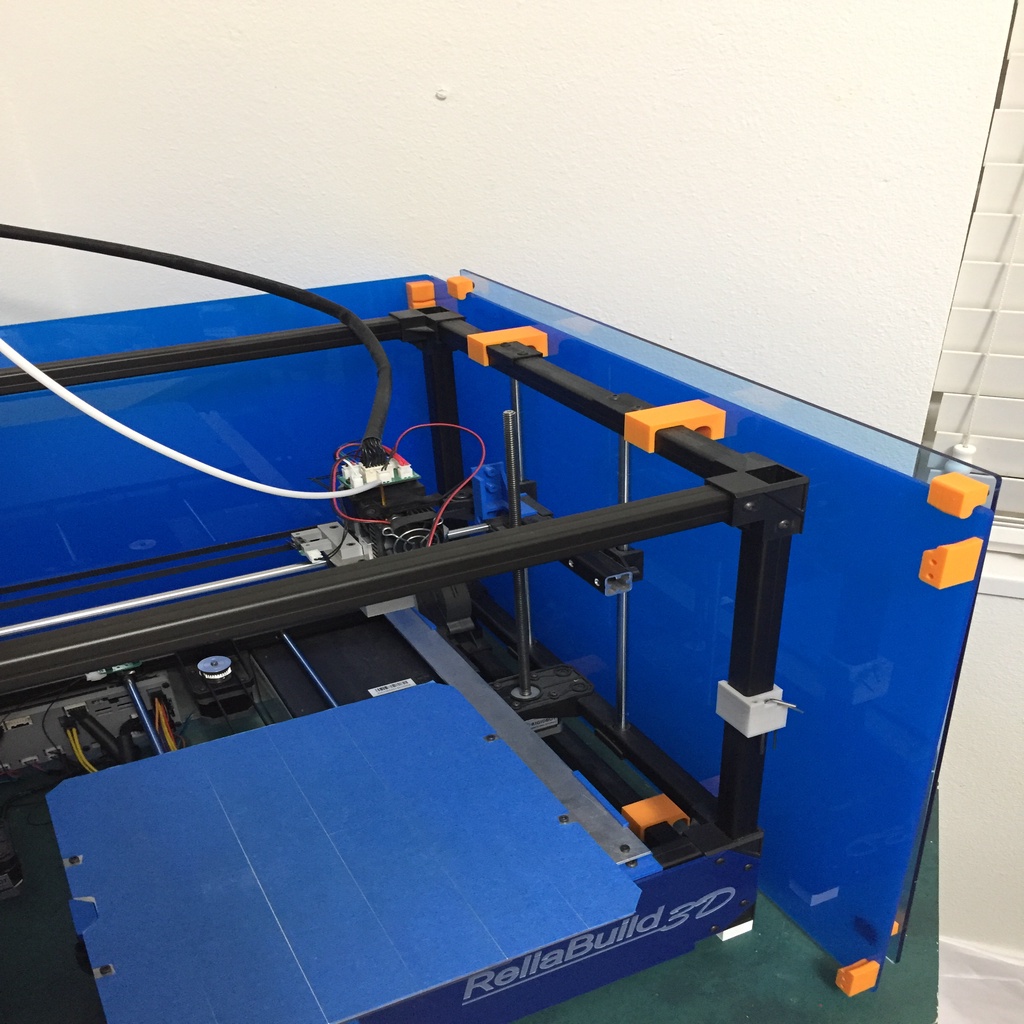 Free 3D file Printer Shell Mounting Clips・3D print design to download・Cults