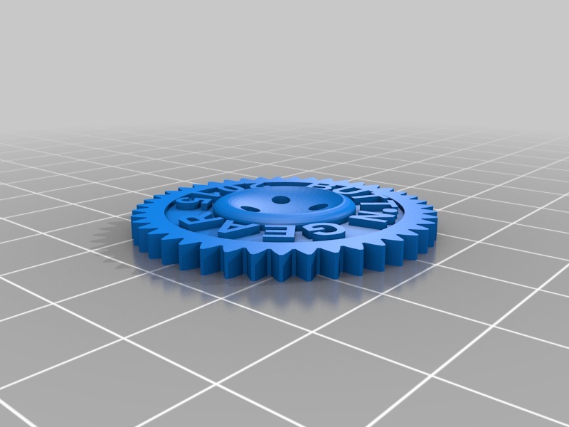 Archivo 3D gratis BUTToN GEAR・Modelo para descargar y imprimir en 3D・Cults
