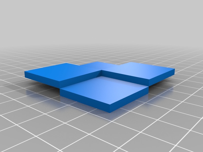 Free 3D file Dual head Calibration Plate - Checker board・Object to ...