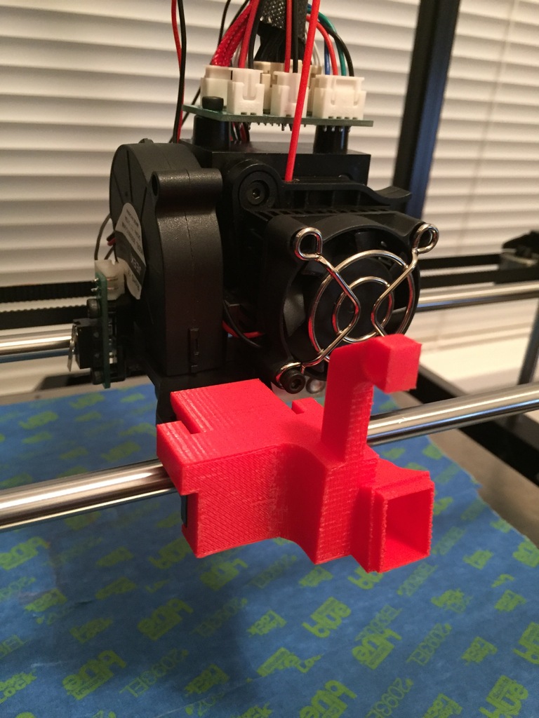 Free 3D file Rigidbot 2 Highly effective part cooling fan duct・3D ...