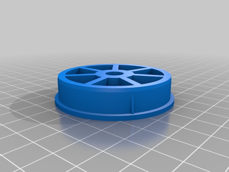 Free 3D file Spool Hub 52mm x 8mm - Rev2 with tapered shims・3D printing ...
