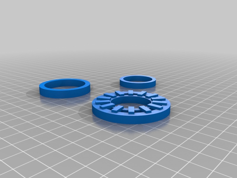 Archivo 3D gratis Prueba de ajuste del anillo concéntrico・Objeto ...