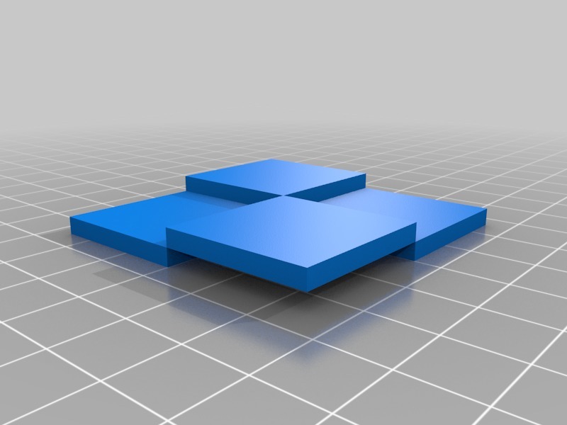 Free 3D file Dual head Calibration Plate - Checker board・Object to ...