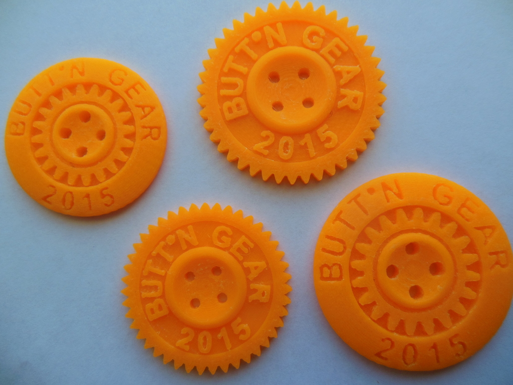 Archivo 3D gratis BUTToN GEAR・Modelo para descargar y imprimir en 3D・Cults