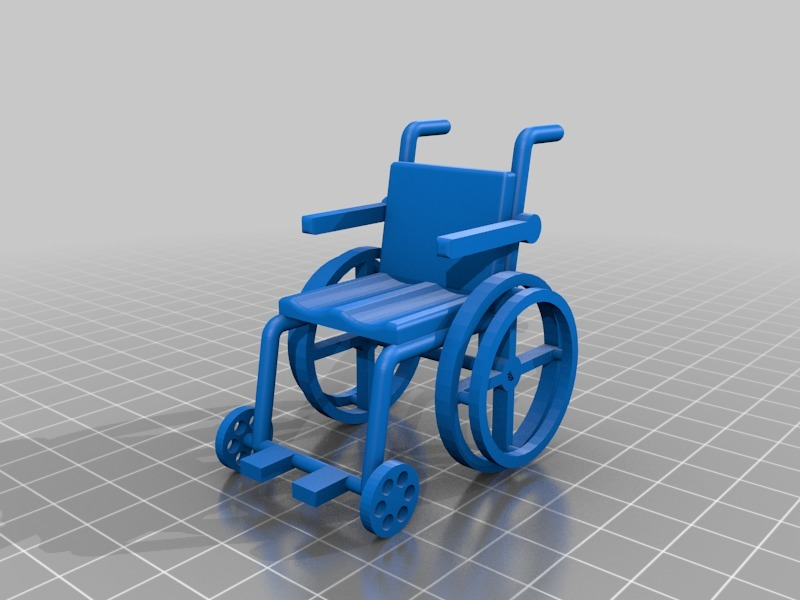 Free 3D file Mini Wheelchair 🦽・3D printing idea to download・Cults