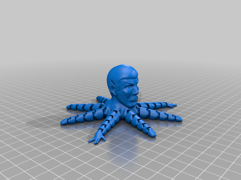 Free STL file Spocktopus・3D printer model to download・Cults