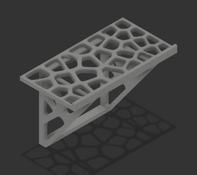 STL file Single Wall Outlet Shelf・Design to download and 3D print・Cults