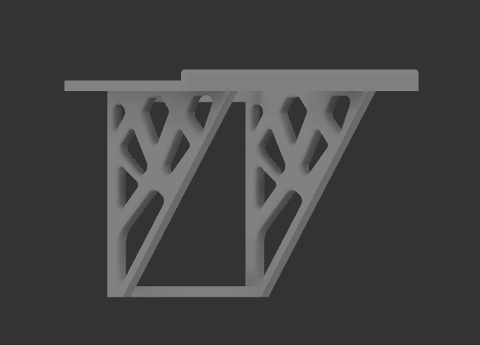 STL file Single Wall Outlet Shelf・Design to download and 3D print・Cults