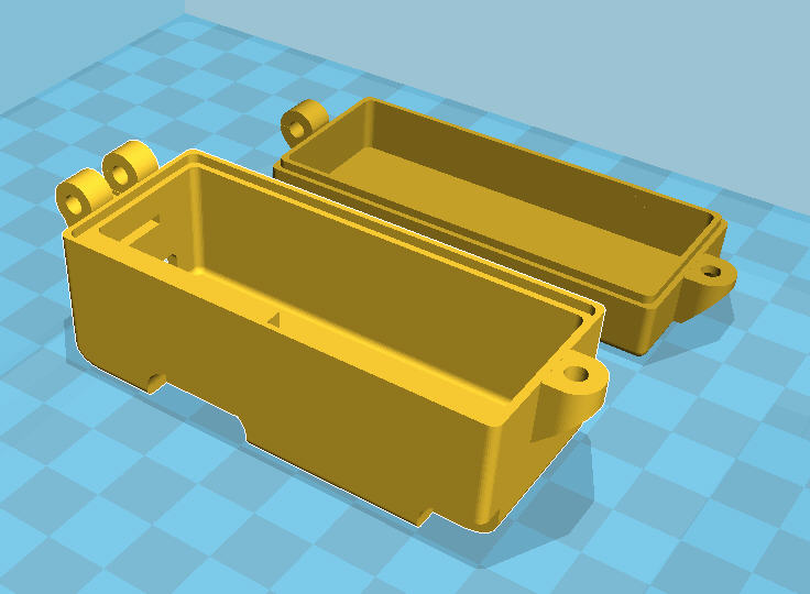 Free STL file Radio box for RC Model car Capricorn C02 Touring 1:10・3D ...