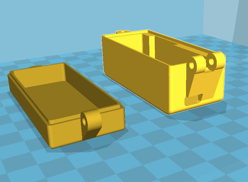 Free STL file Radio box for RC Model car Capricorn C02 Touring 1:10・3D ...